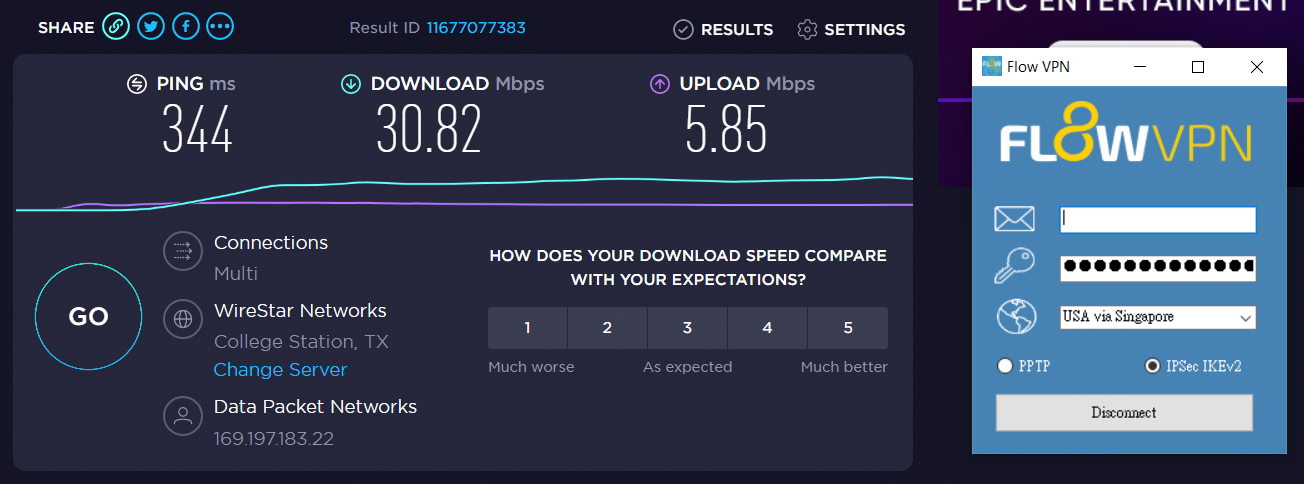 Flow VPN 中国实测【含2022年11月最新优惠及测速影片】- 墻知乎 – 墻知乎
